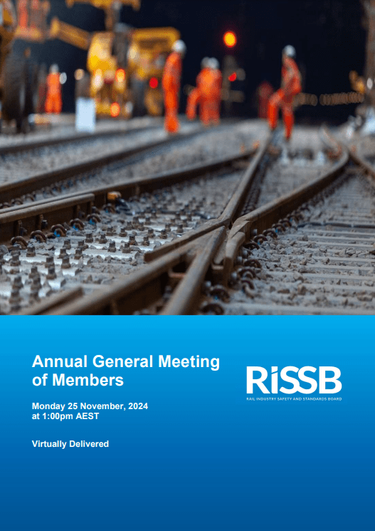 RISSB AGM appoints new Board Chair | Rail Industry Safety and Standards ...