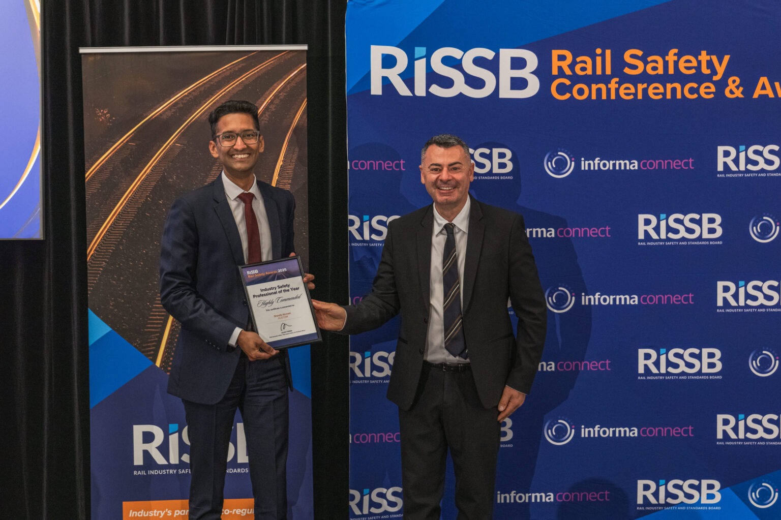 2025 RISSB Rail Safety Awards | Rail Industry Safety and Standards Board