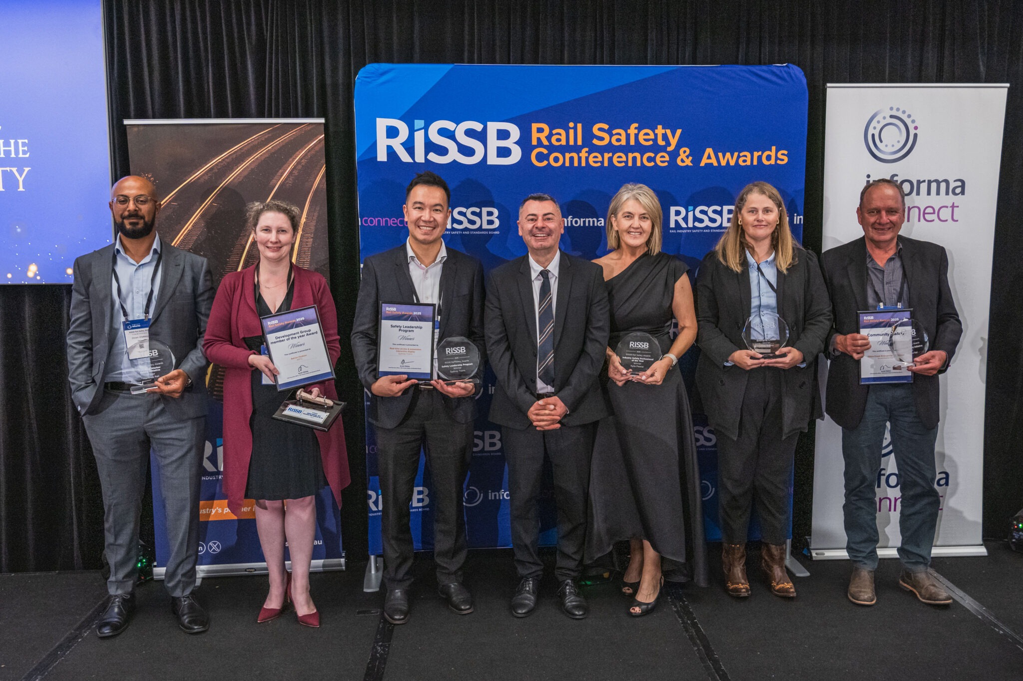 2025 RISSB Rail Safety Awards | Rail Industry Safety and Standards Board